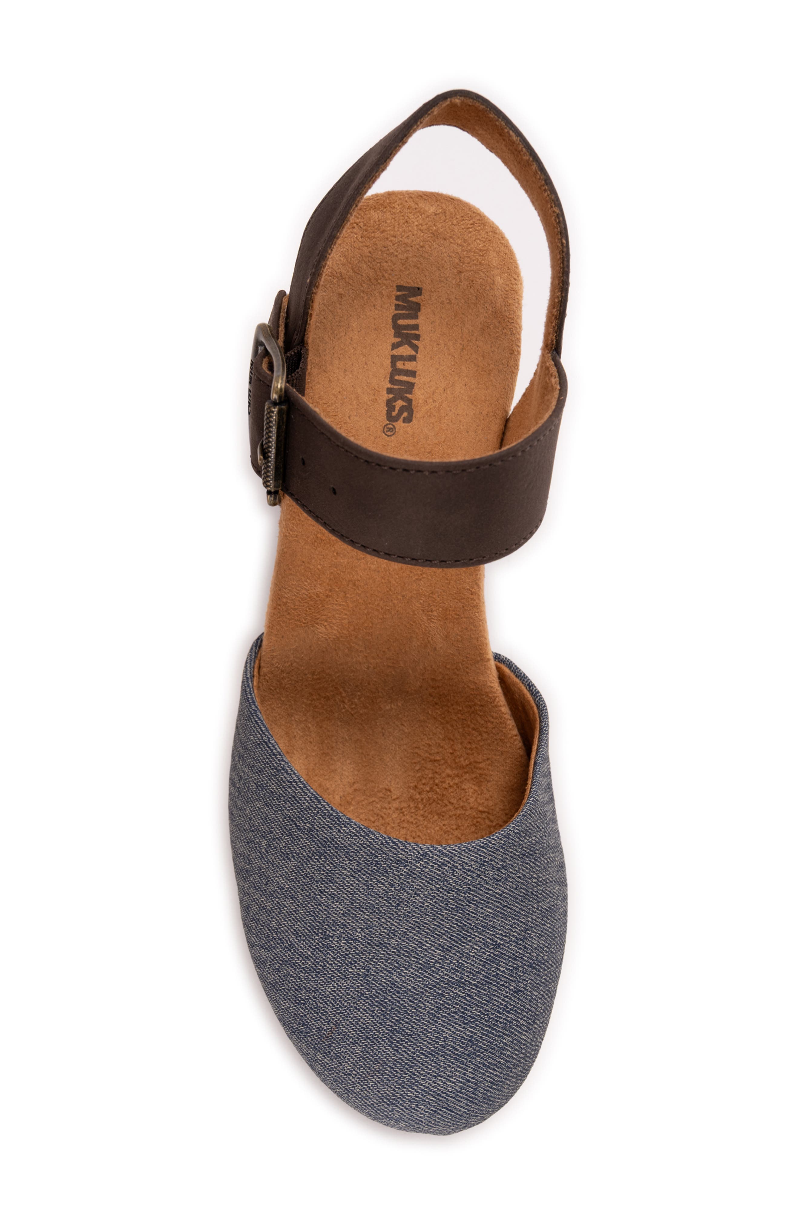MUK LUKS Merritt Quarter Strap Platform Pump (Women) | Nordstromrack