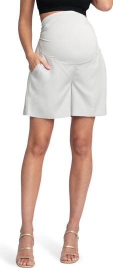 Seraphine Over the Bump Maternity Shorts | Nordstrom