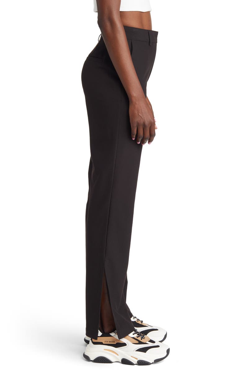 Noisy may Carla High Waist Slit Hem Pants | Nordstromrack