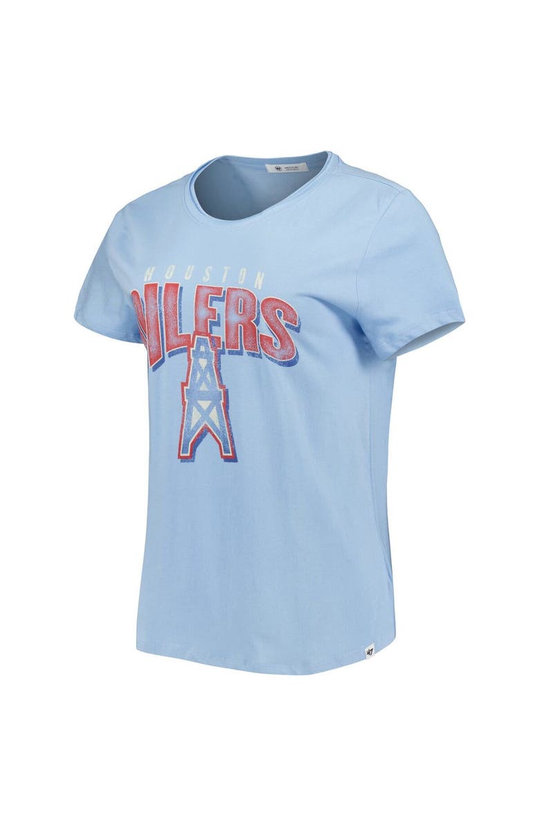 '47 Women's '47 Light Blue Houston Oilers Gridiron Classics Treasure ...