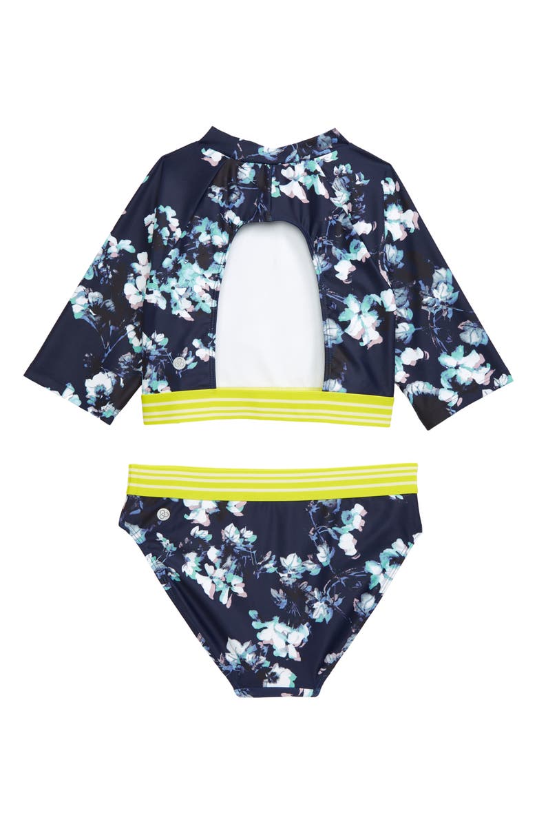 Zella Girl Laguna Two-Piece Rashguard Swimsuit | Nordstromrack