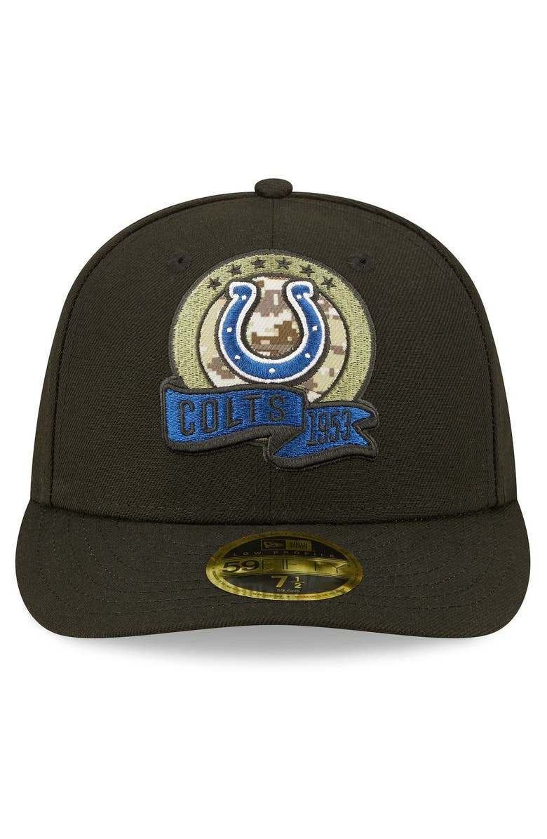 New Era Men's New Era Black Indianapolis Colts 2022 Salute To Service ...