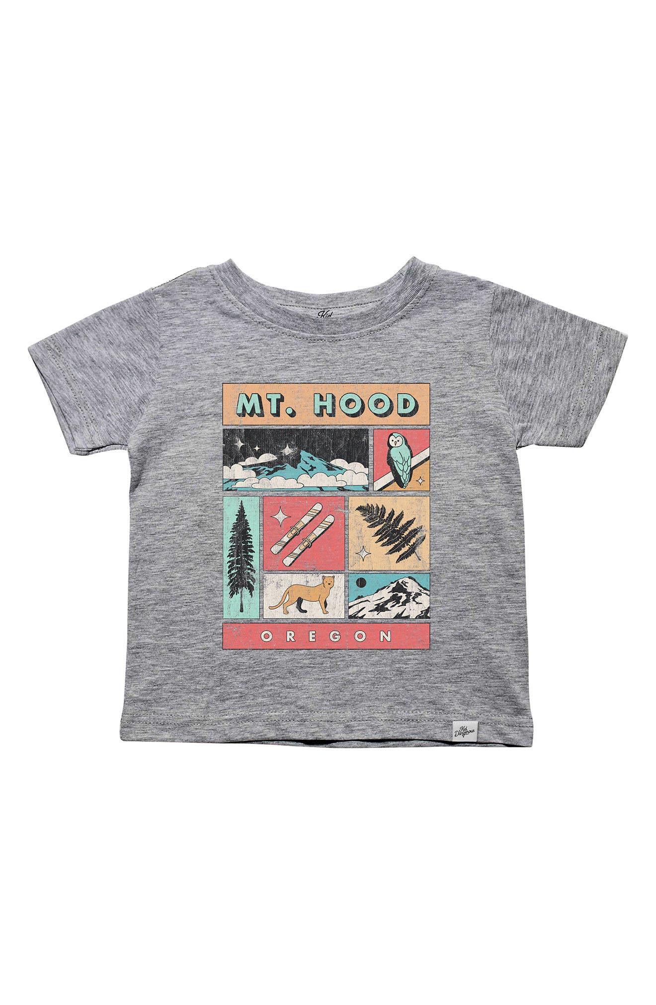 Kid Dangerous Mount Hood Squares T-Shirt | Nordstromrack