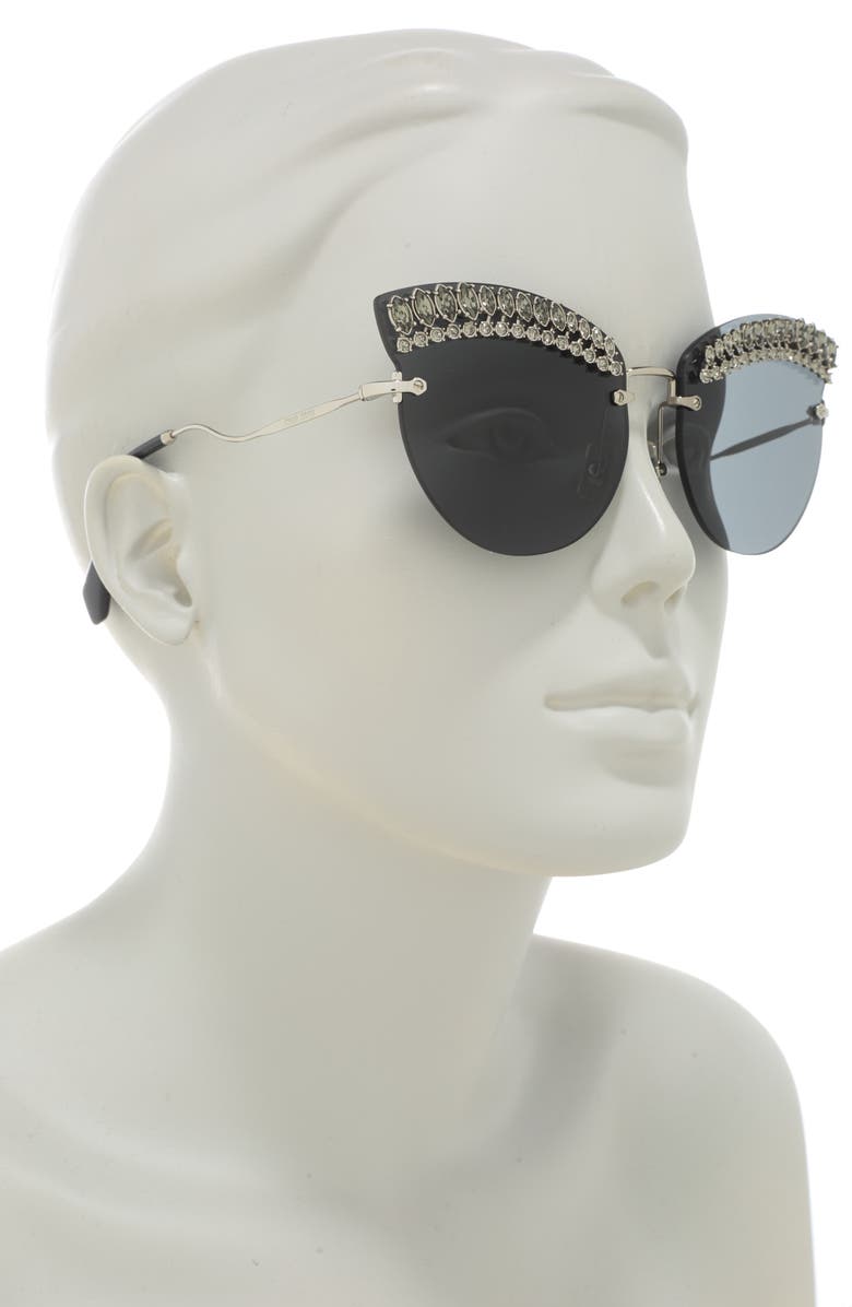 Miu Miu 62mm Cat Eye Sunglasses | Nordstromrack