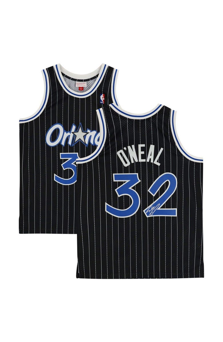 FANATICS AUTHENTIC Shaquille O'Neal Orlando Magic Autographed Mitchell ...
