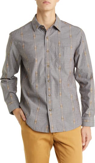 Pendleton Carson Geometric Stripe Button-Up Shirt | Nordstrom
