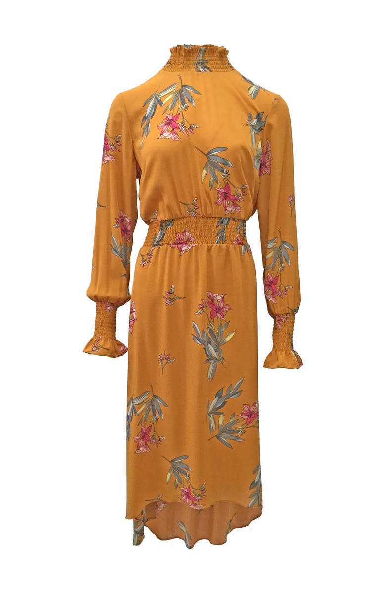 NANETTE NANETTE FOOTWR Smocked Neck Midi Dress | Nordstromrack