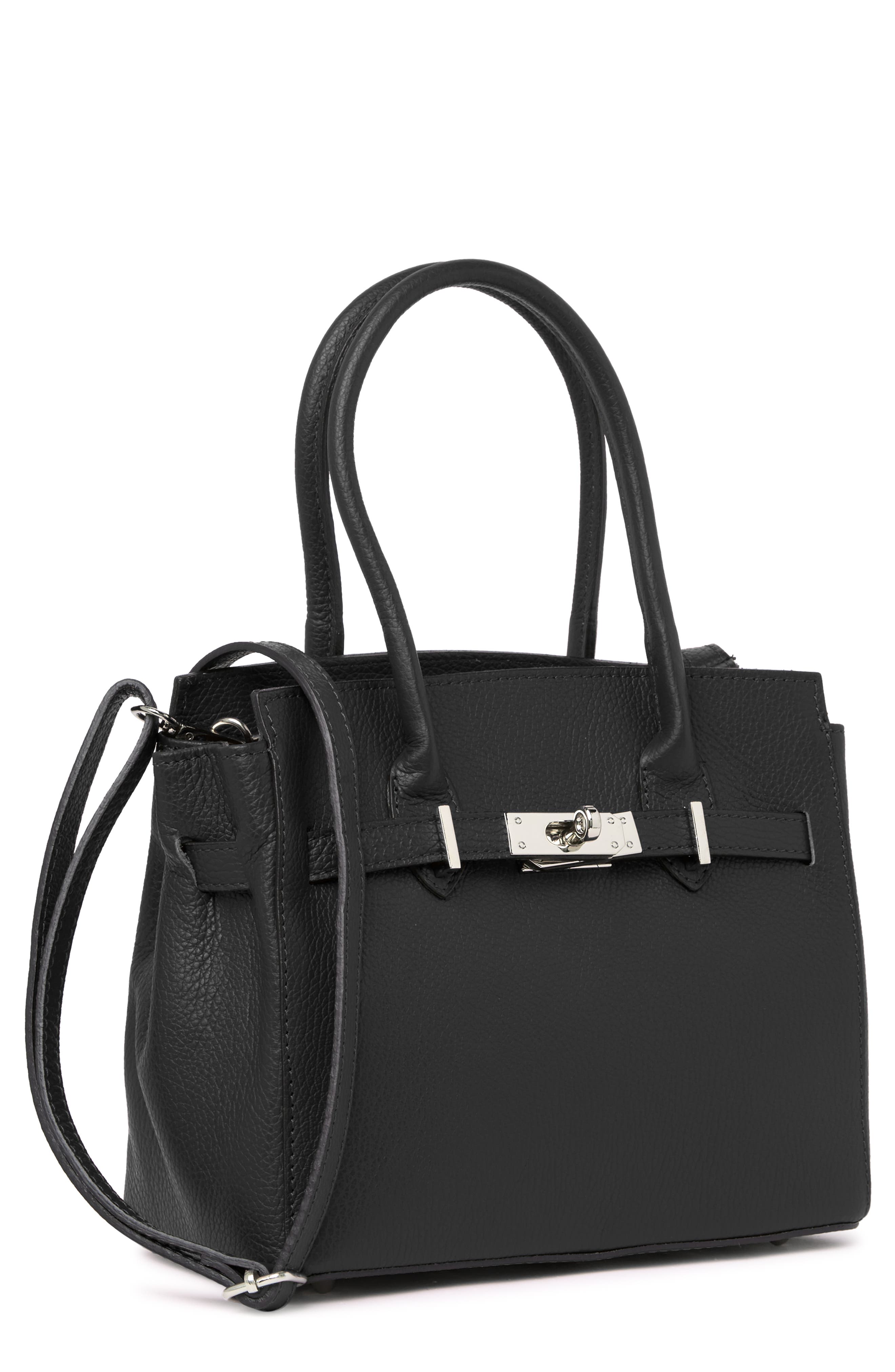 SOFIA CARDONI Top Handle Leather Satchel | Nordstromrack