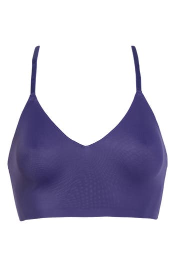 True & Co. True & Co True Everybody Lace Back Bra In Blue | ModeSens