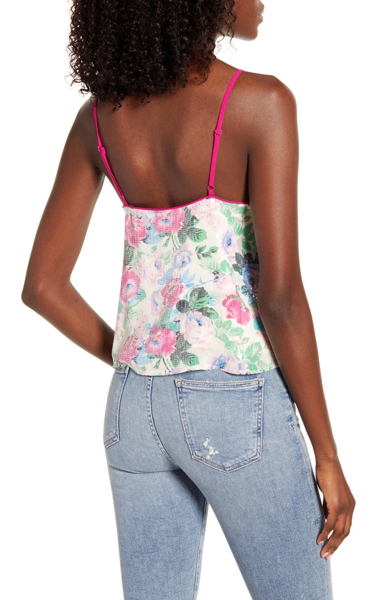WAYF Fontane Sequin Swing Camisole | Nordstromrack