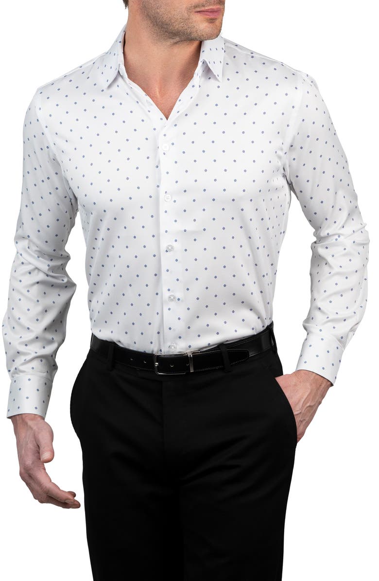 Ben Sherman Dot Print Slim Fit Dress Shirt | Nordstromrack