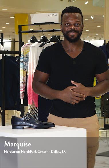 Magnanni Dedrick Water Resistant Monk Shoe (Men) | Nordstromrack