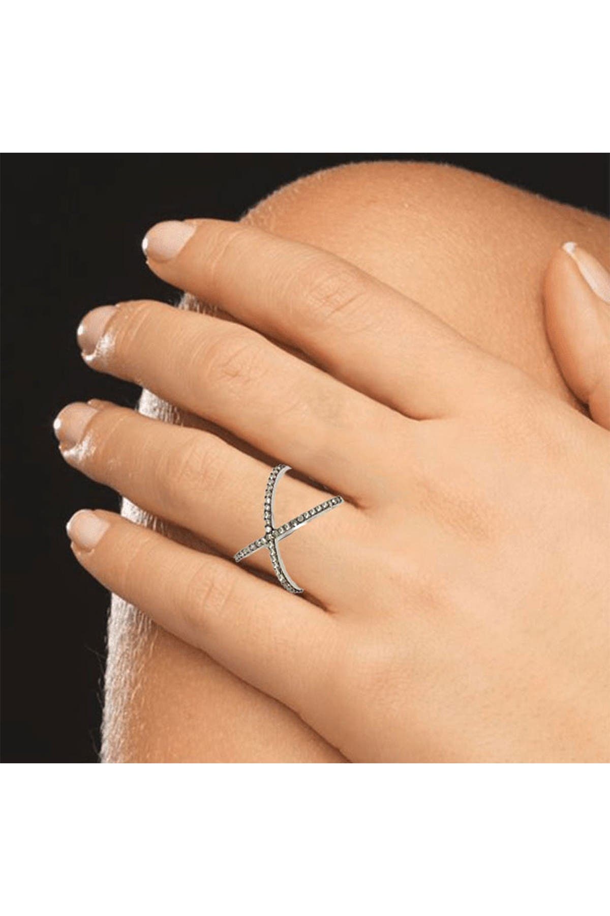 SAVVY CIE JEWELS Diamond Crossover Ring - 0.50 ctw | Nordstromrack