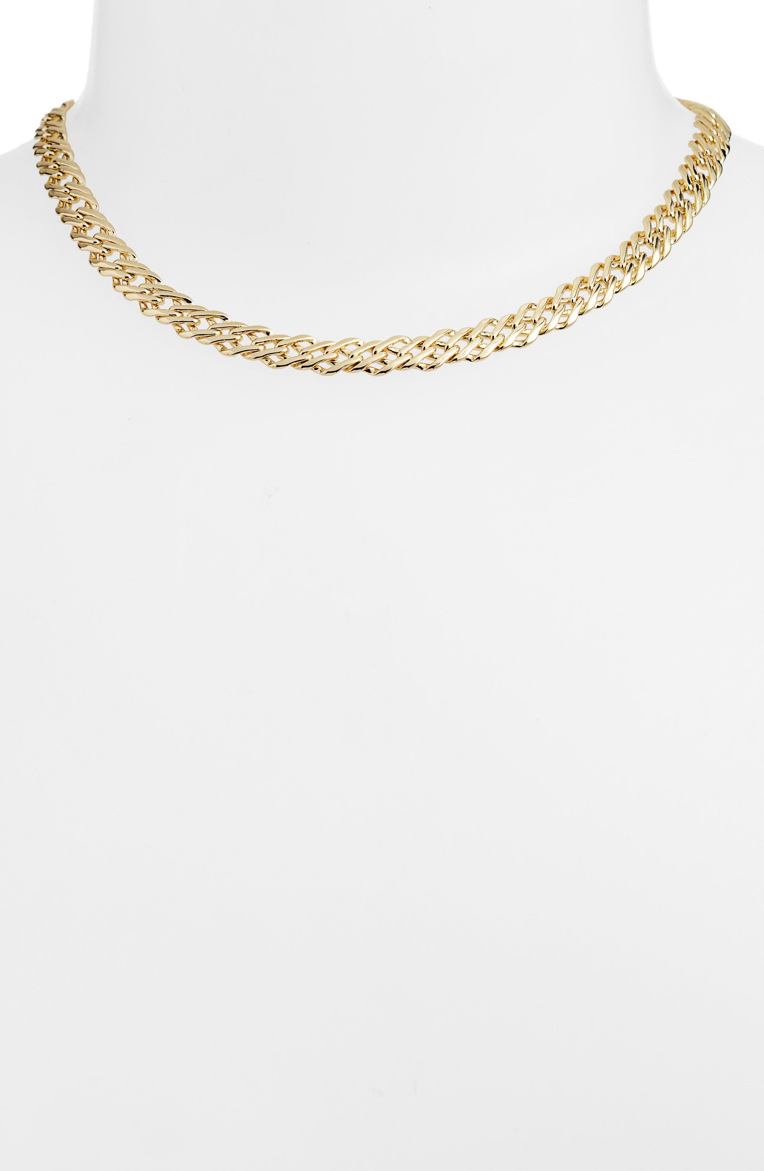 Nordstrom Curb Chain Collar Necklace | Nordstromrack