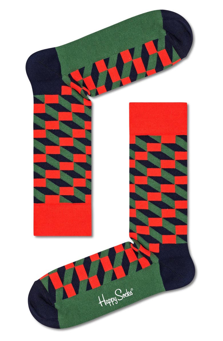 Happy Socks Assorted 3-Pack Holiday Socks Gift Box | Nordstromrack