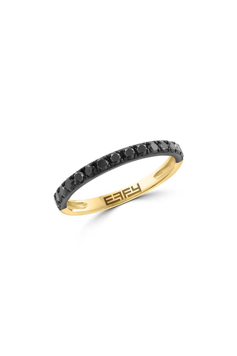 14K Gold Black Diamond Ring - 0.4ct. (Women) | Nordstromrack