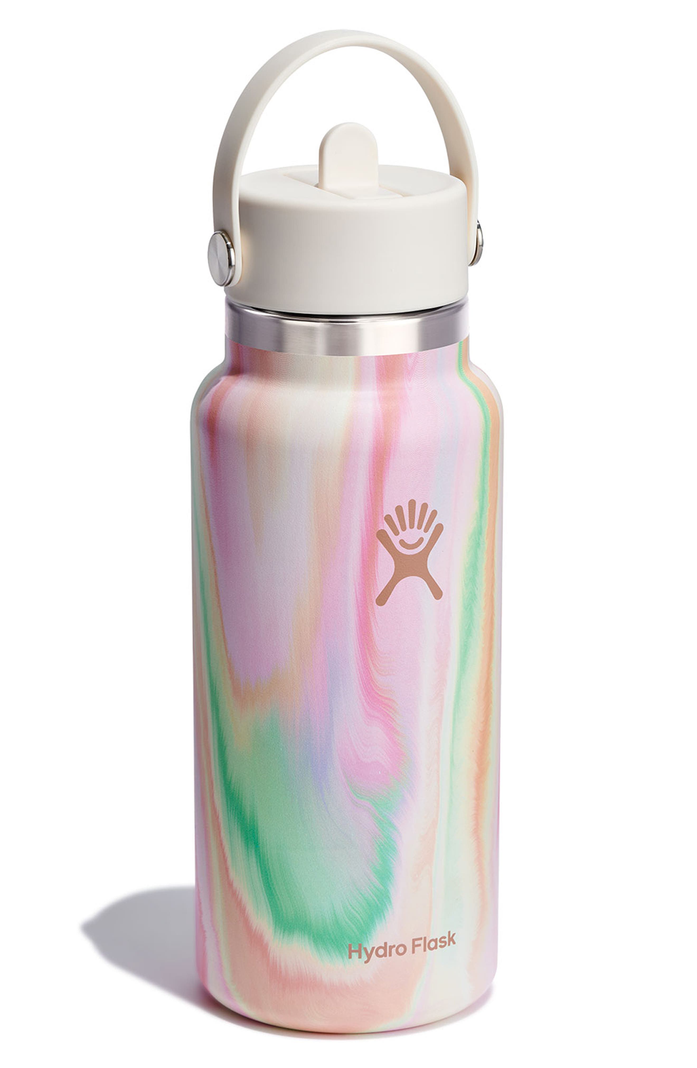 Hydro Flask Sugar Crush 32-Ounce Wide Mouth Flex Straw Cap Water Bottle ...
