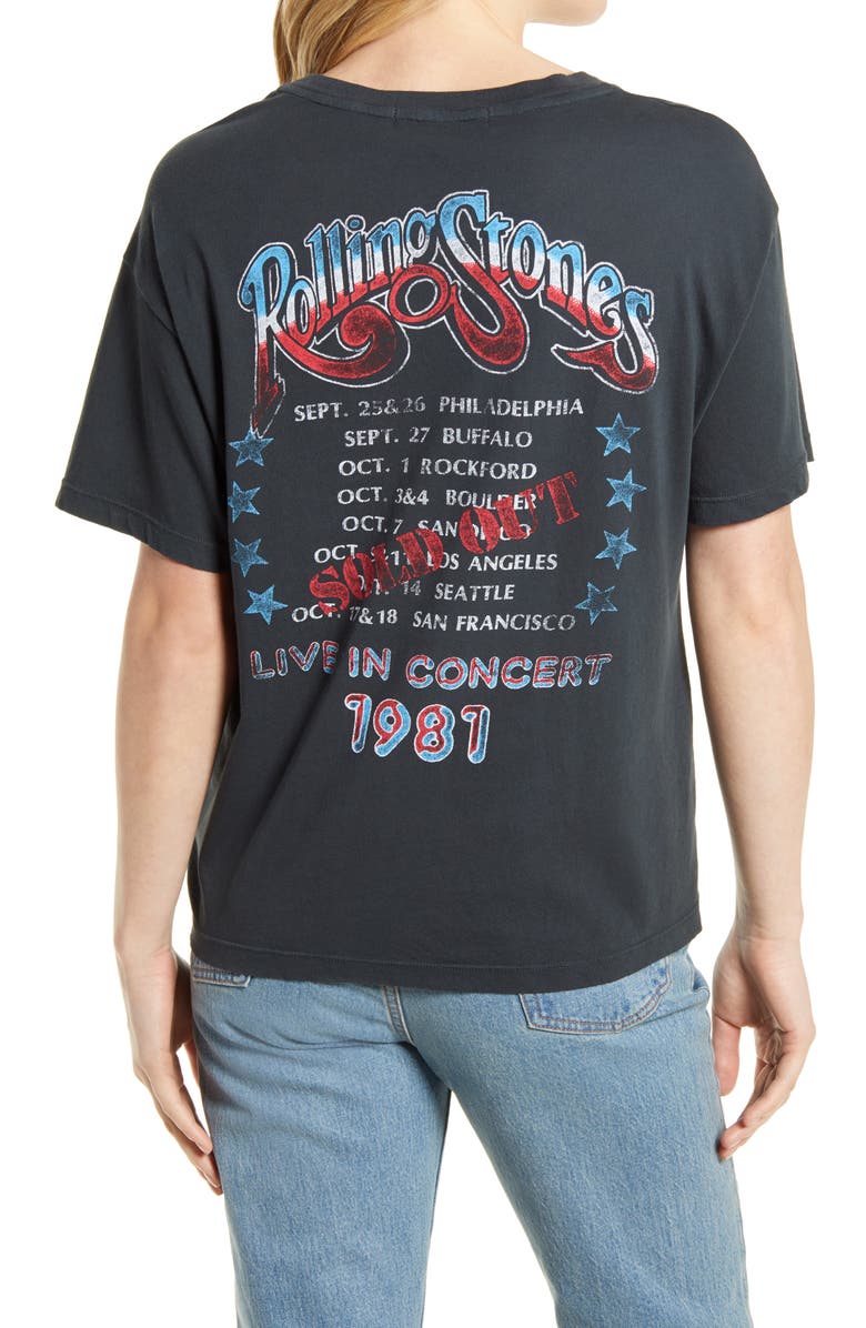 Daydreamer Rolling Stones 1981 Boyfriend Graphic Tee | Nordstromrack