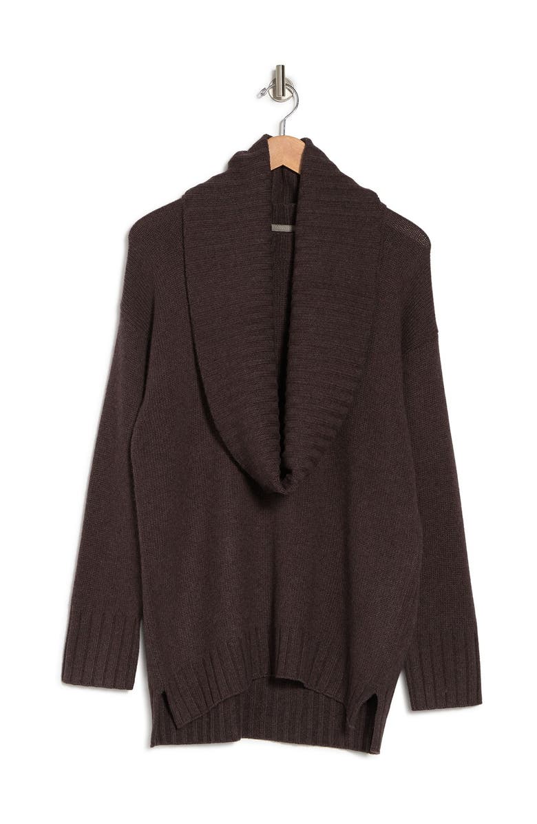 Brochu Walker Lou Cowl Neck Ribbed Trim Sweater | Nordstromrack