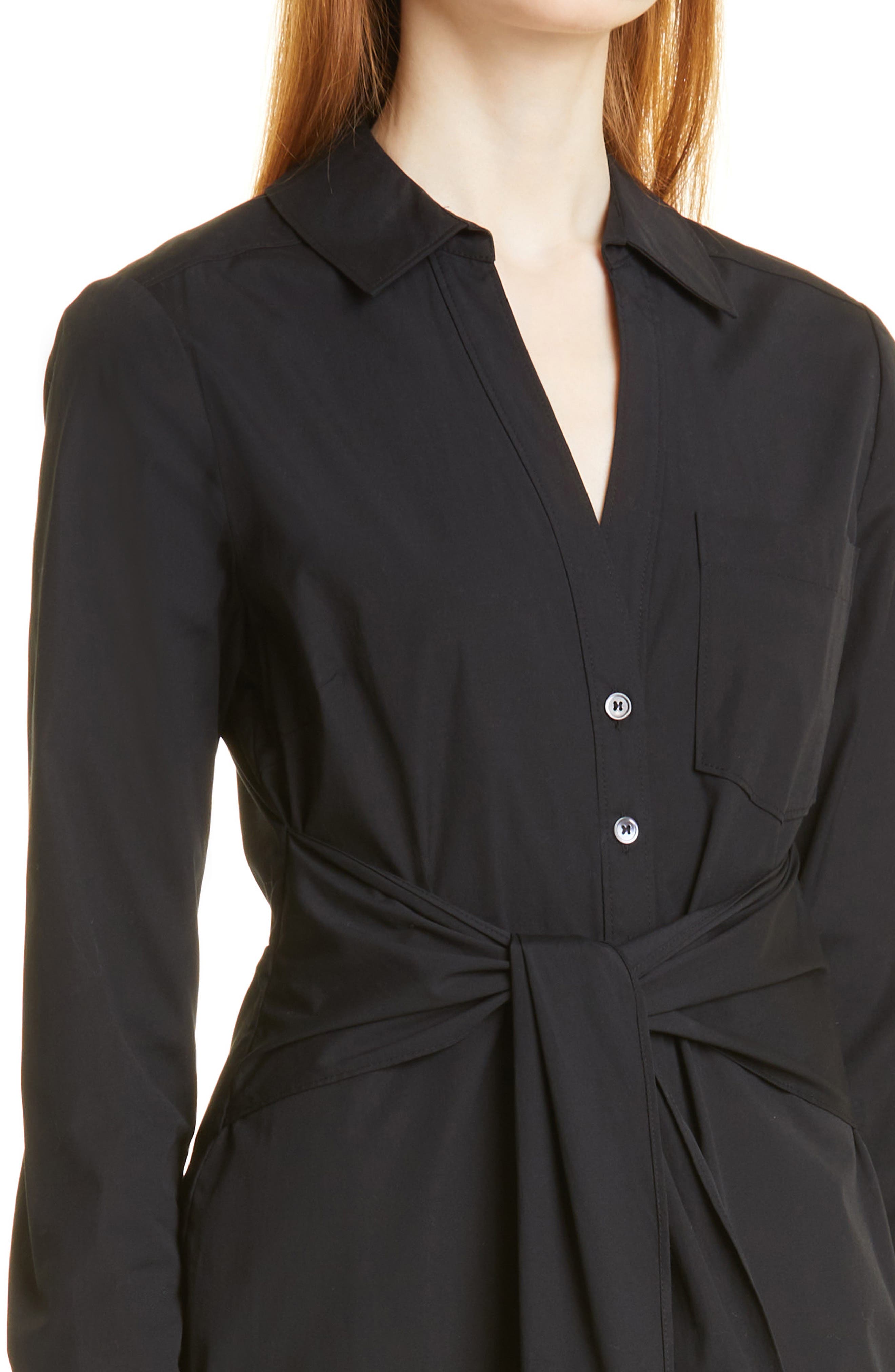 Veronica Beard Janelle Long Sleeve Shirtdress | Nordstrom