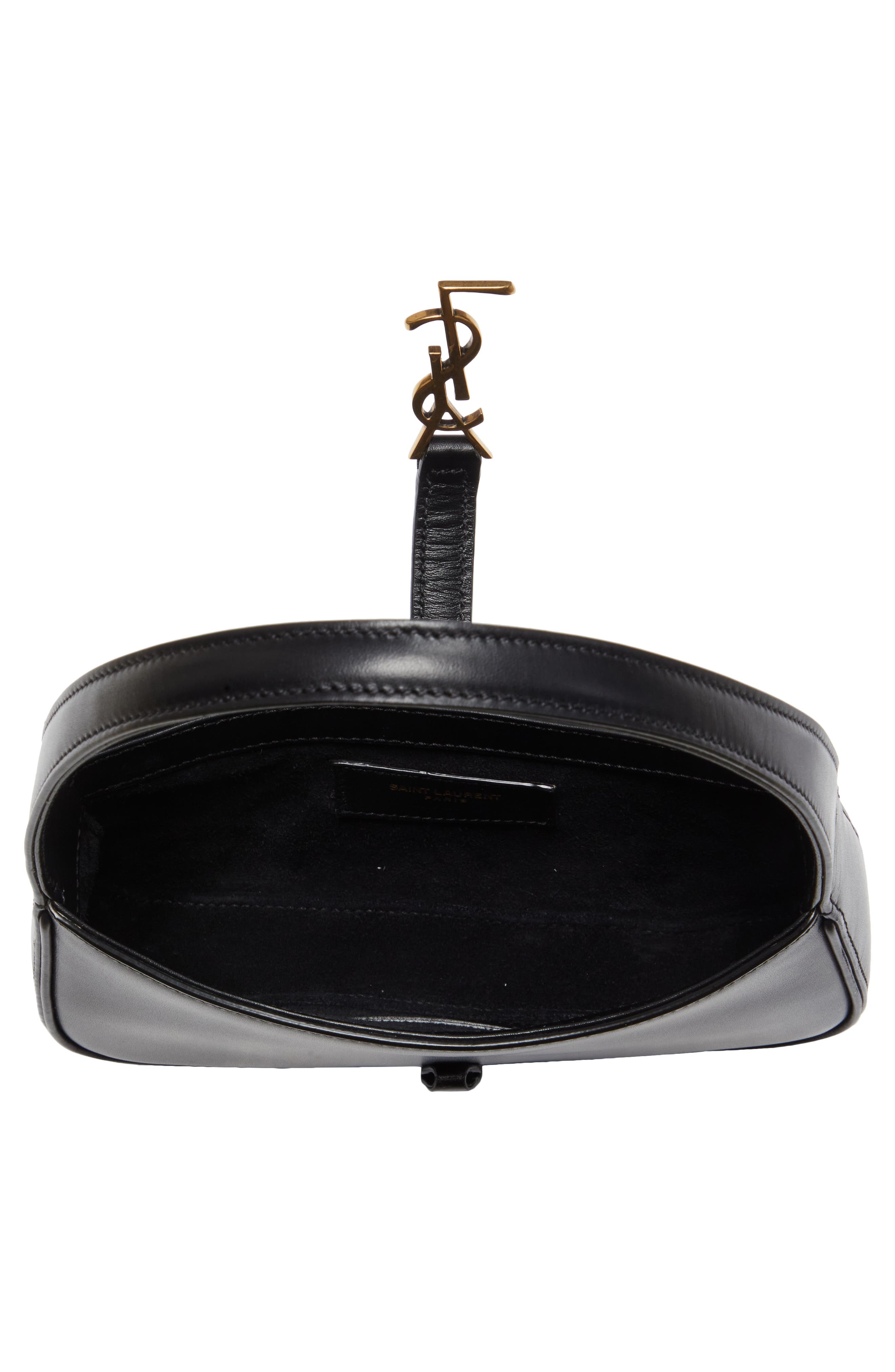 Saint Laurent Micro Le 5 à 7 Leather Hobo | Nordstrom