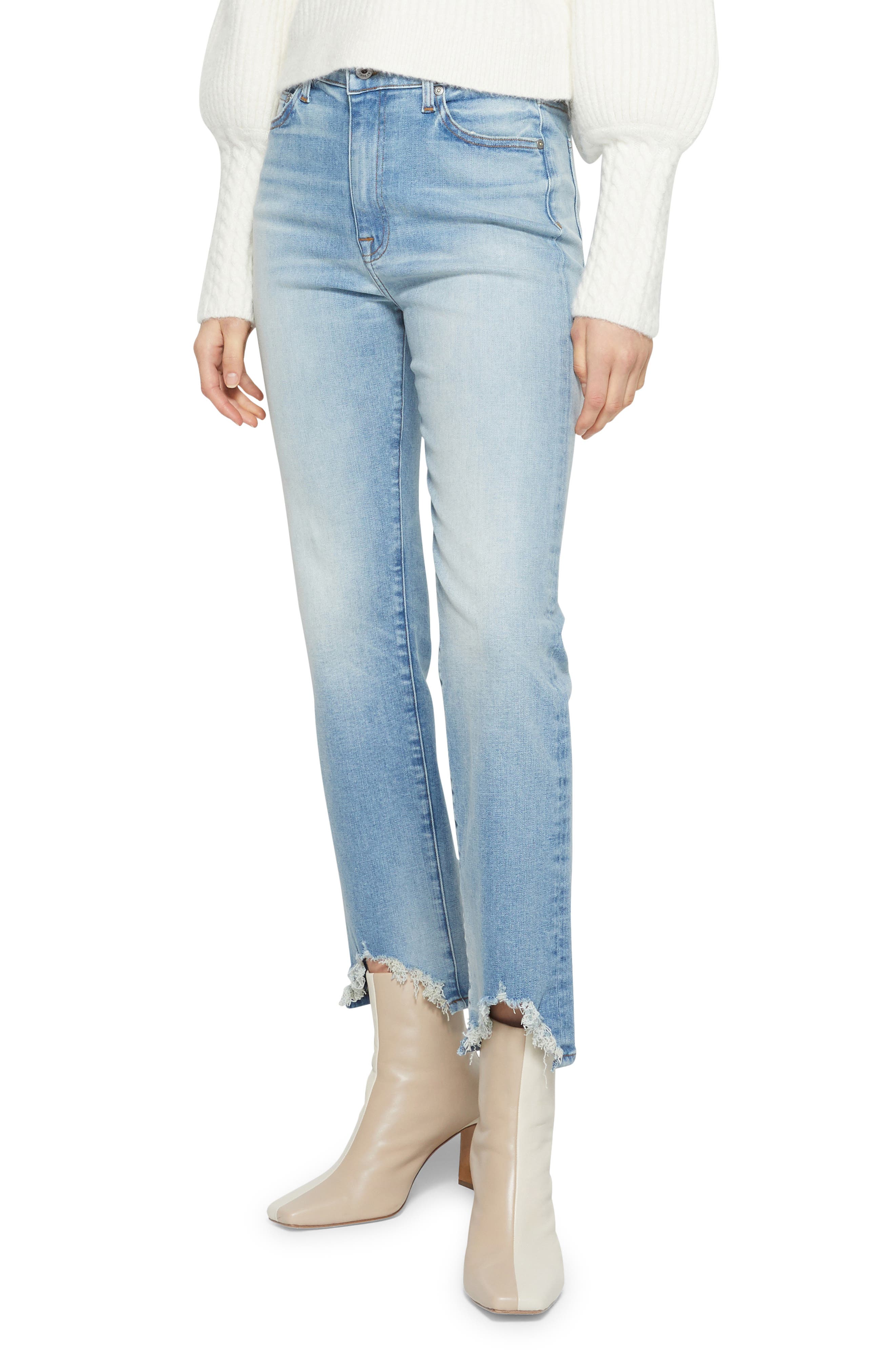 Simkhai Jonathan Simkhai Standard River Organic Cotton Blend High Waist ...