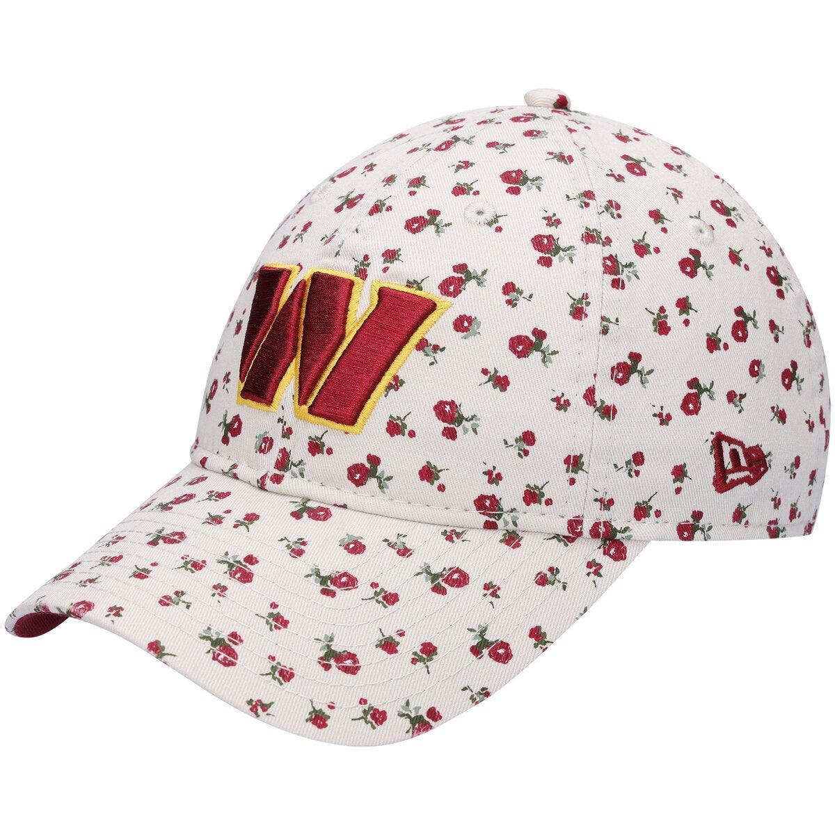 New Era Women's New Era Cream Washington Commanders Floral Ivy 9TWENTY ...