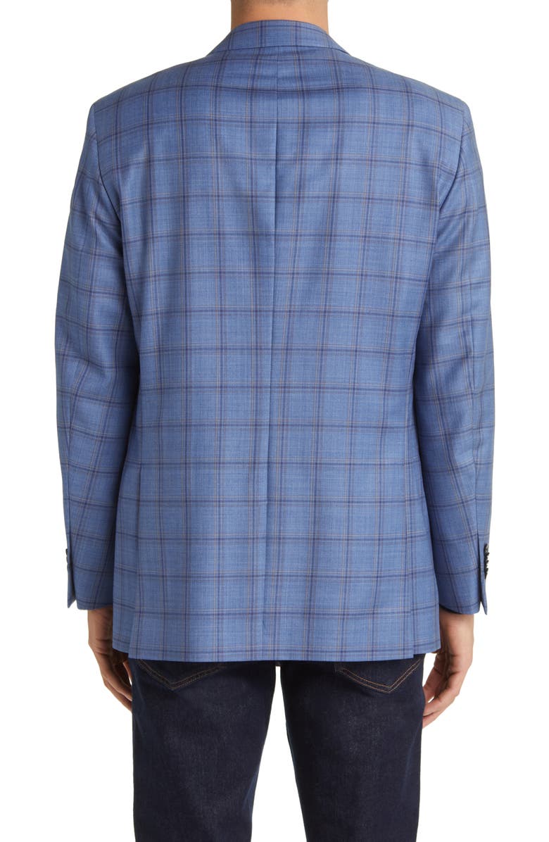 Peter Millar Tailored Fit Plaid Wool Sport Coat | Nordstromrack