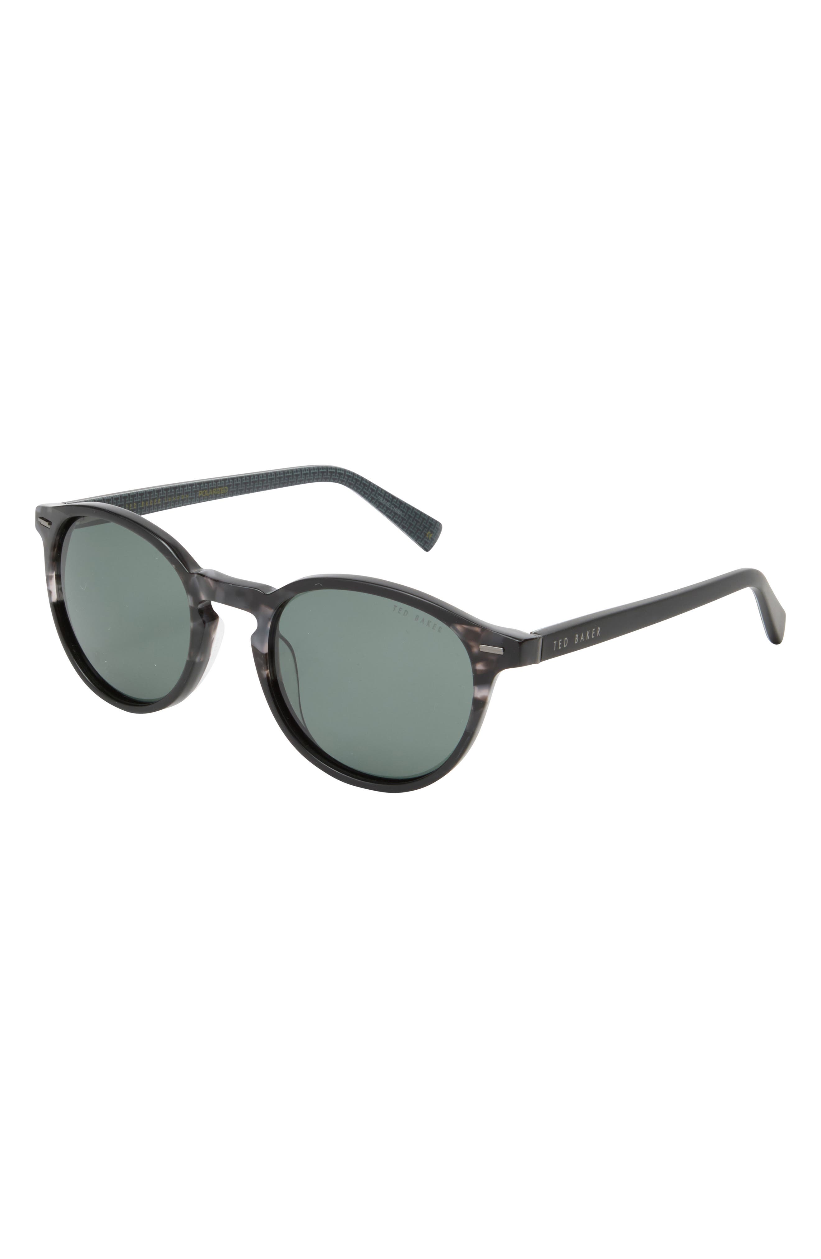 Ted Baker London 50mm Polarized Round Sunglasses | Nordstromrack