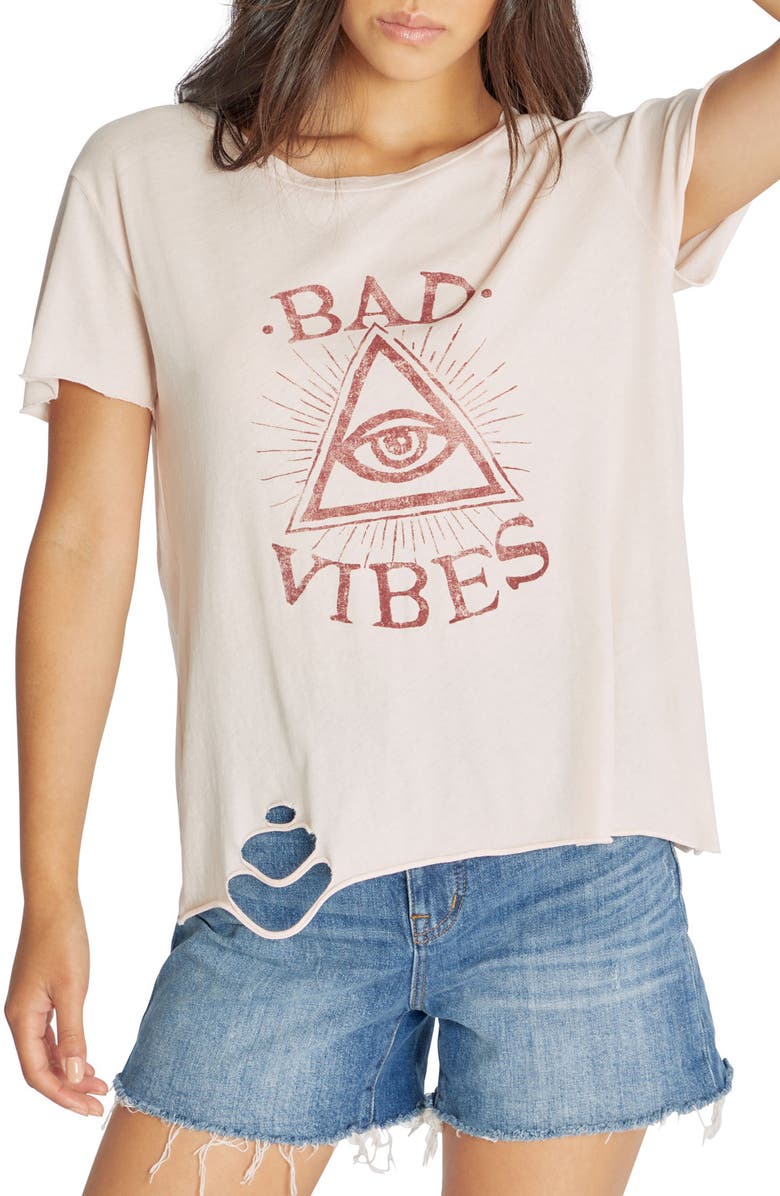 Wildfox See Ya Stellar Distressed Graphic Tee | Nordstromrack
