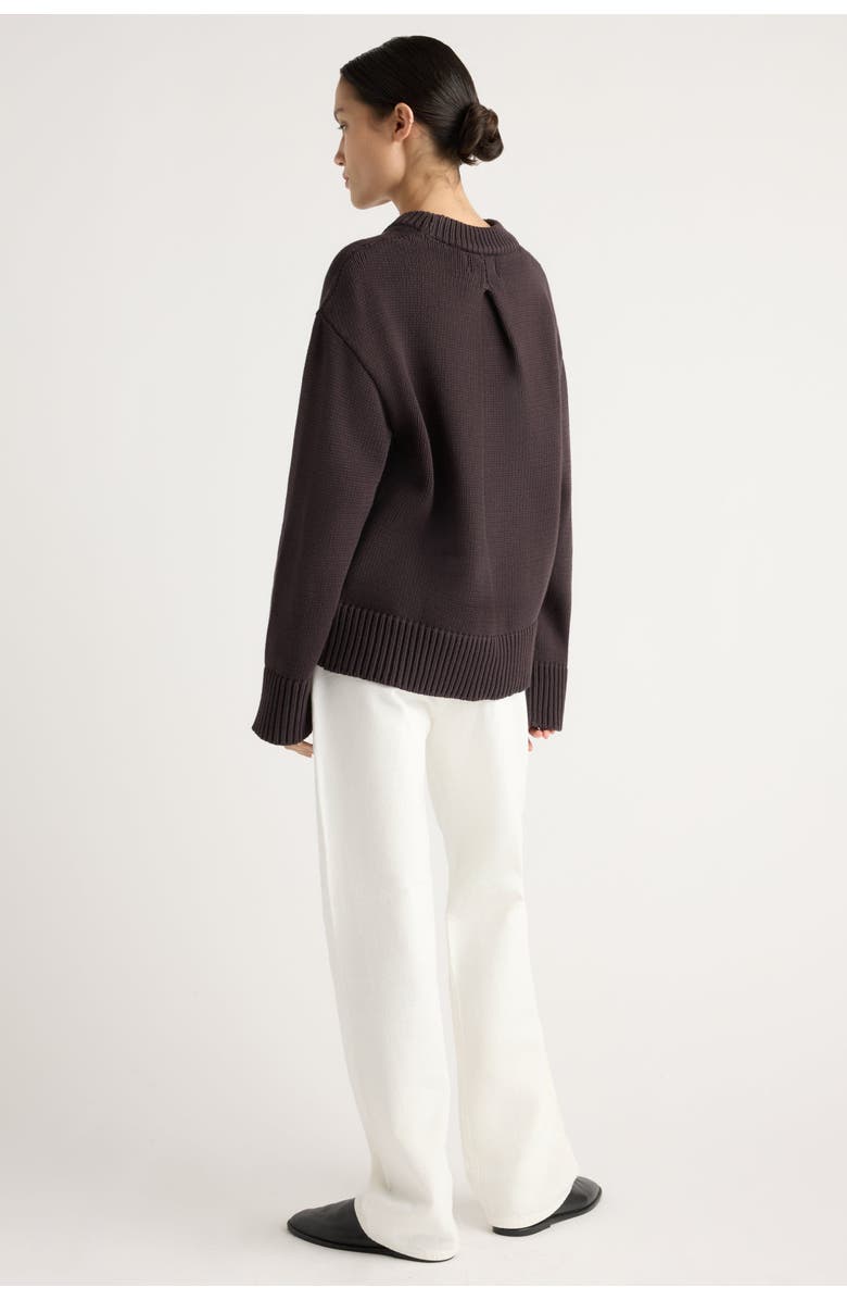 Modern Citizen Archon Back-Pleat Crew-Neck Sweater | Nordstrom