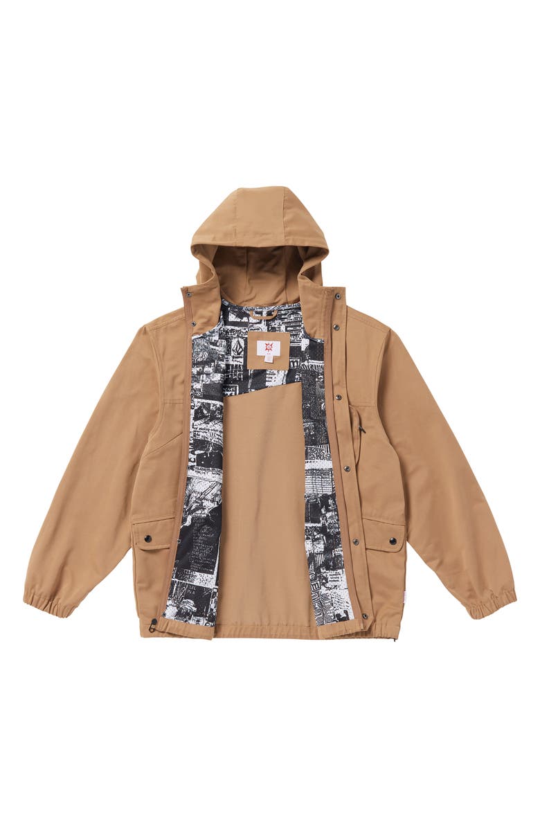 Volcom Streamlined Hooded Shell Jacket | Nordstromrack