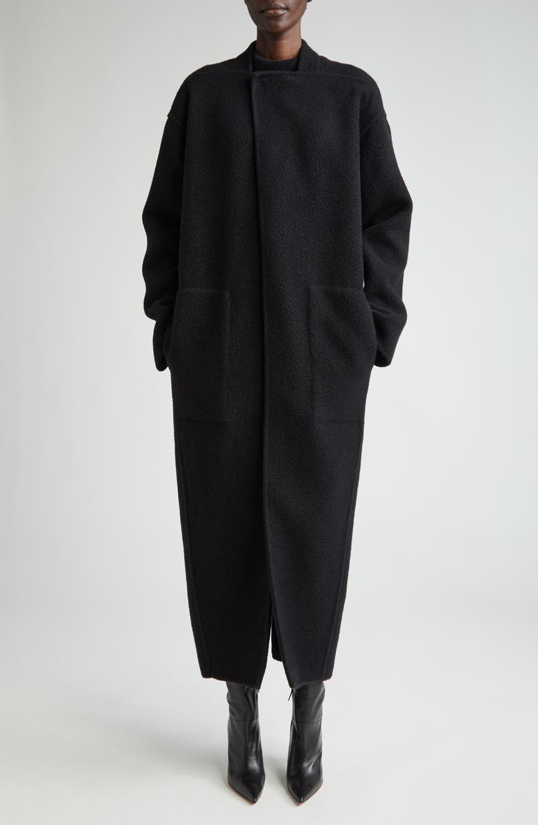 Rick Owens Island Double Face Cashmere Long Coat | Nordstromrack