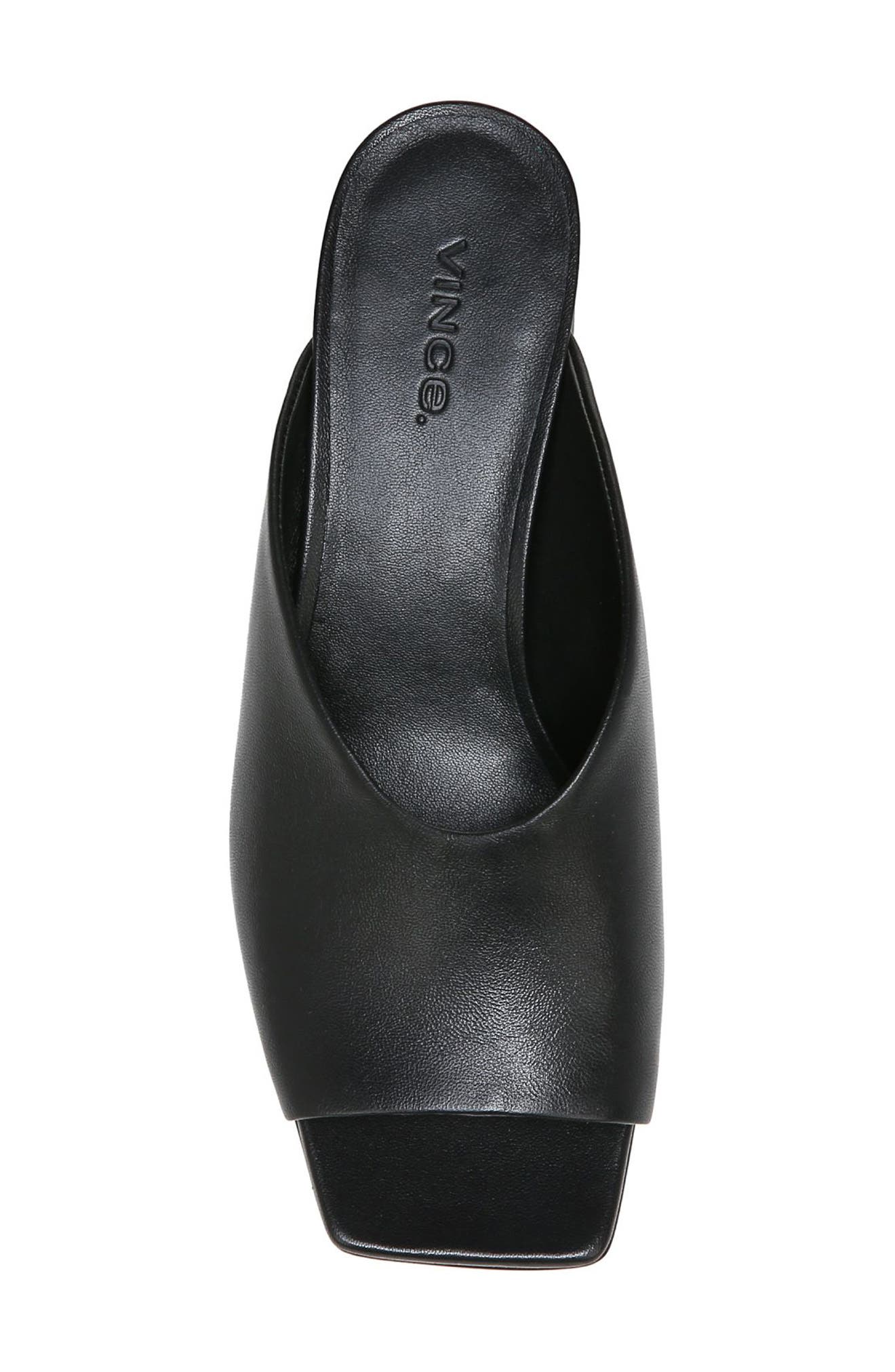 Vince Elizabeth Block Heel Mule Sandal (Women) | Nordstromrack