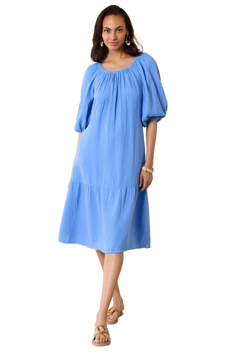 Tommy Bahama Coral Isle Off the Shoulder Midi Dress | Nordstromrack
