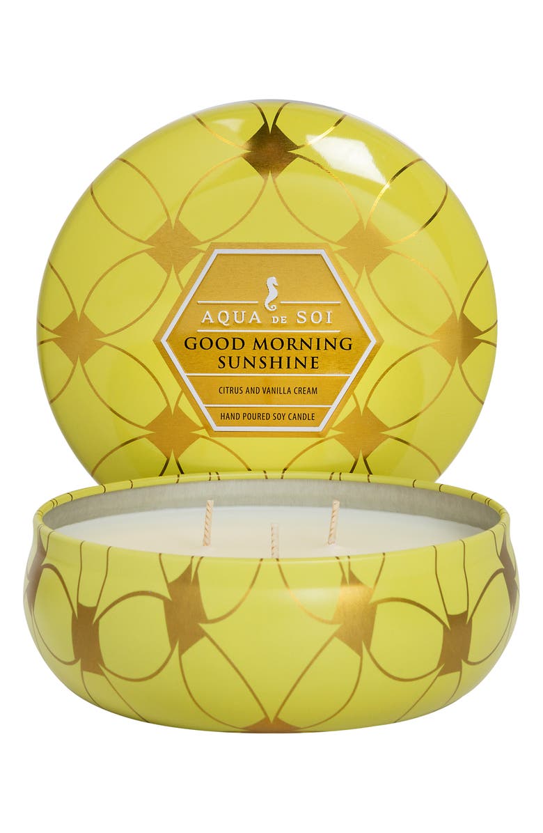 AQUA DE SOI Good Morning Sunshine 21oz Triple-Wick Candle | Nordstromrack