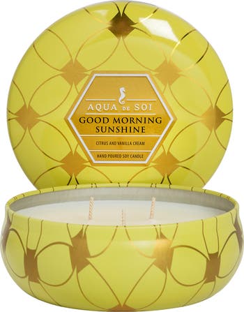 AQUA DE SOI Good Morning Sunshine 21oz Triple-Wick Candle | Nordstromrack
