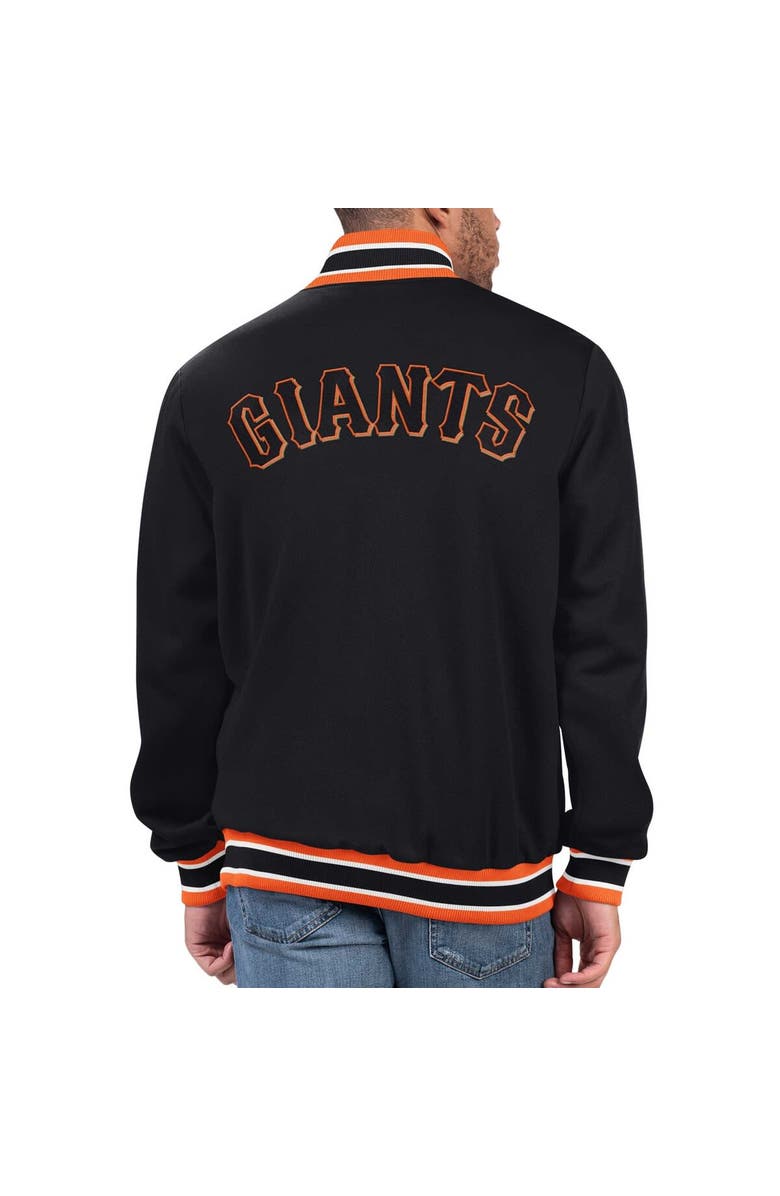 STARTER Men's Starter Black San Francisco Giants Secret Weapon Full ...