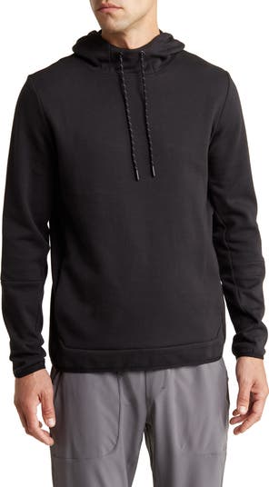 90 DEGREE BY REFLEX Side Zipper Fleece Hoodie | Nordstromrack
