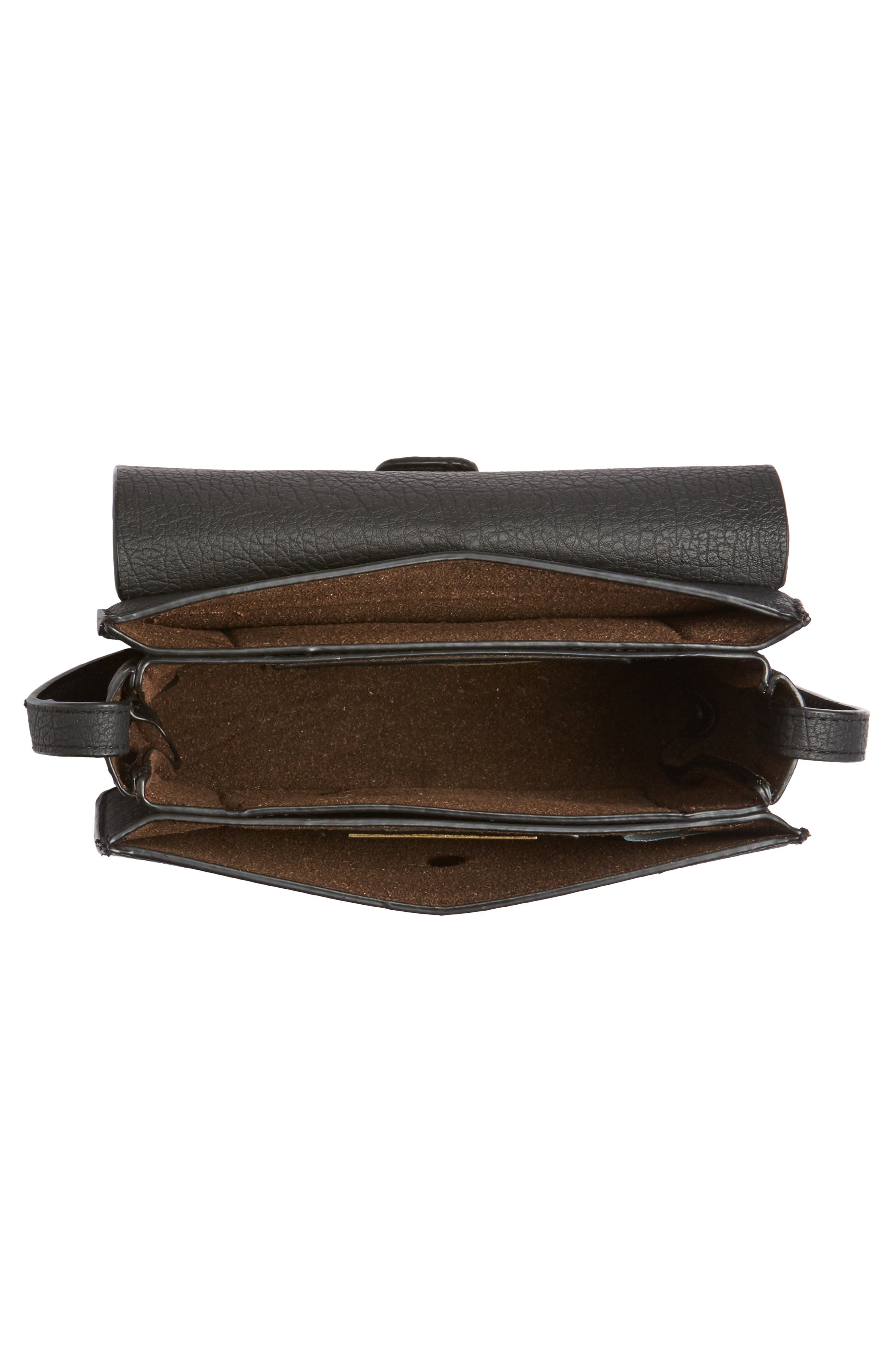 Street Level Snake Embossed Faux Leather Crossbody Bag | Nordstromrack