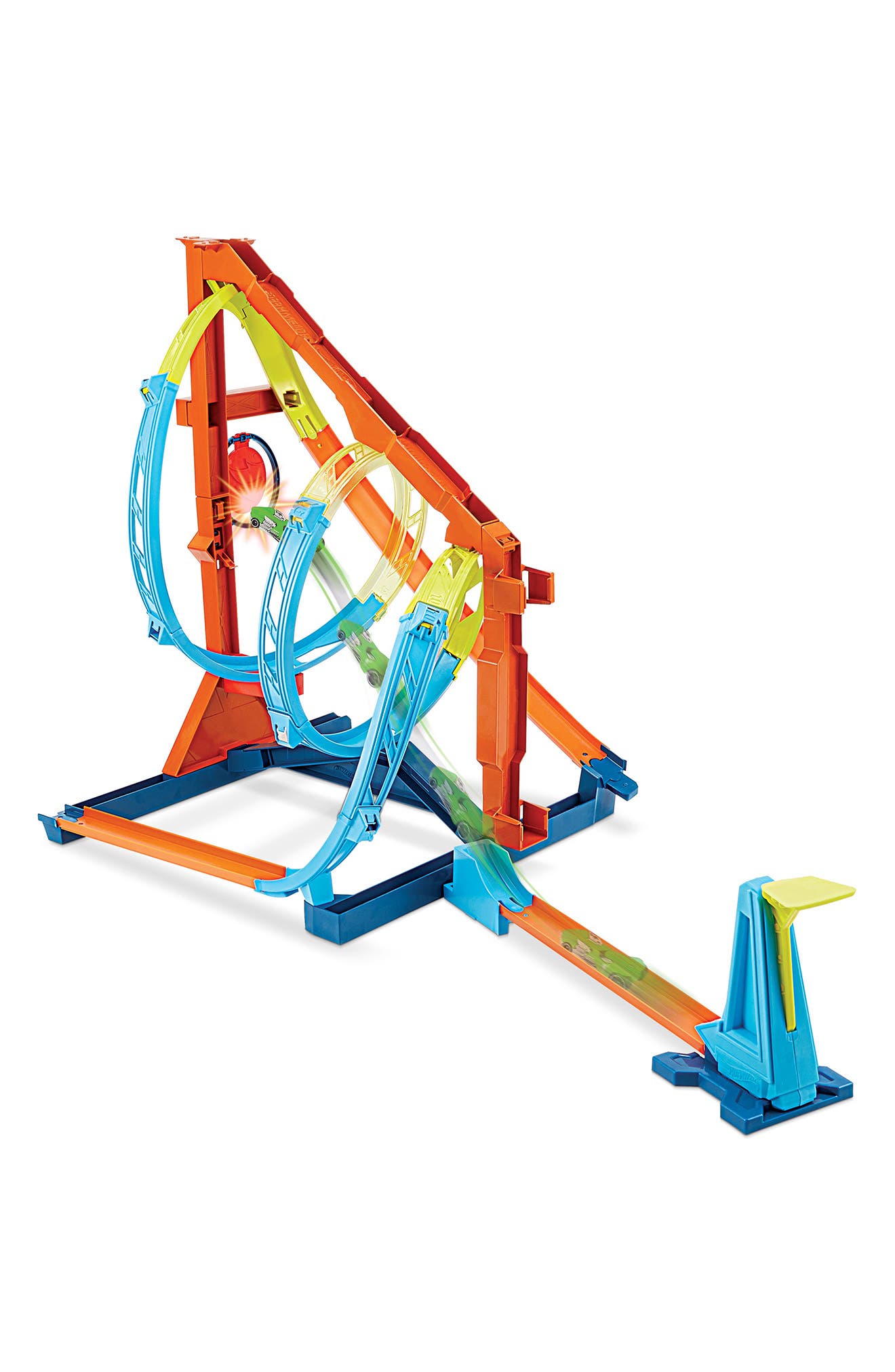 Mattel Hot Wheels® Track Builder Corkscrew Twist Kit Playset ...