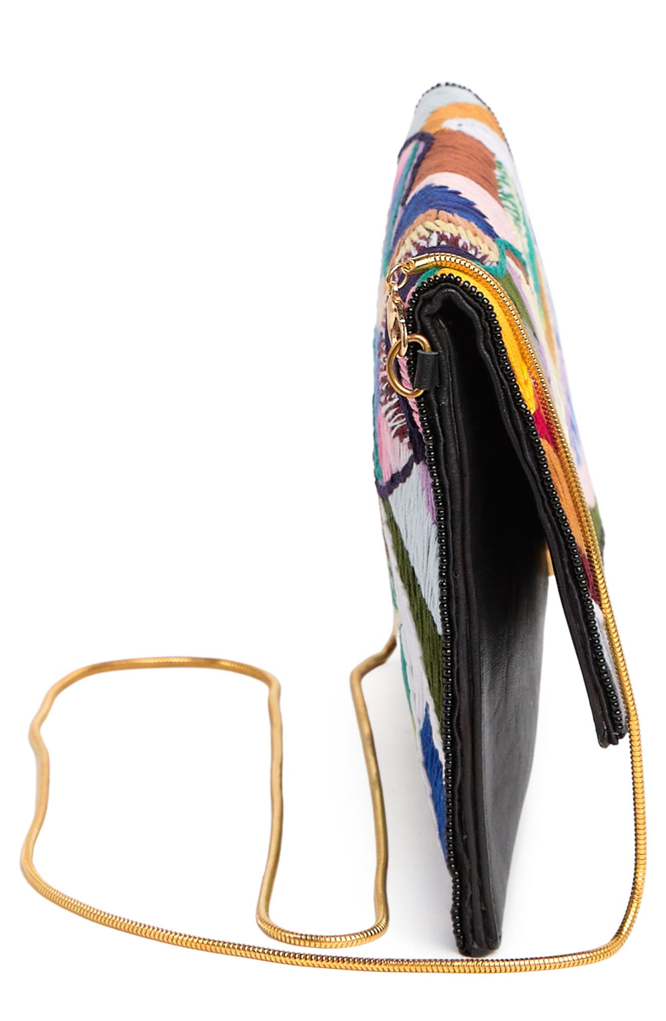 RICKI DESIGNS Embroidered Envelope Shoulder Bag | Nordstromrack