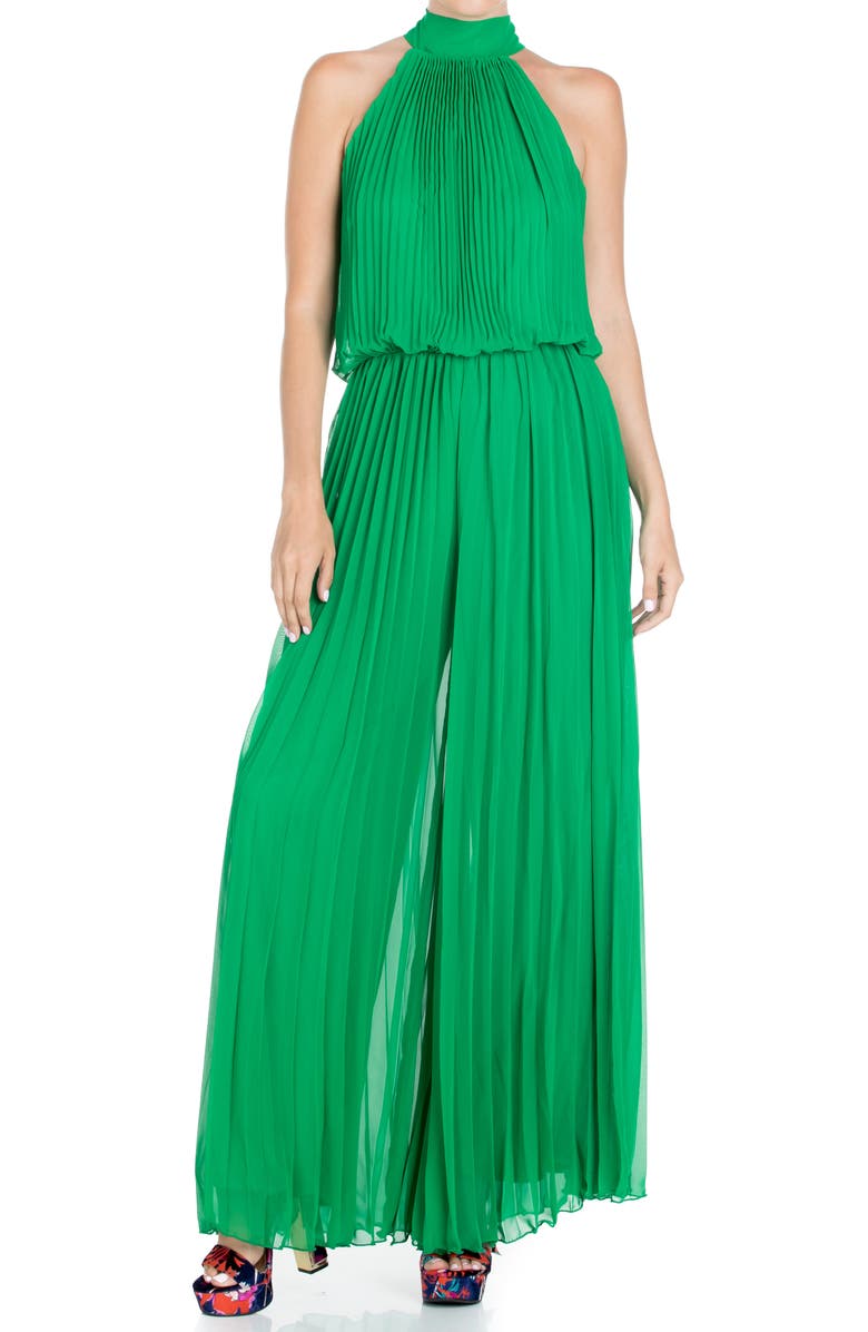 MEGHAN LA Wild Orchid Pleat Jumpsuit | Nordstromrack