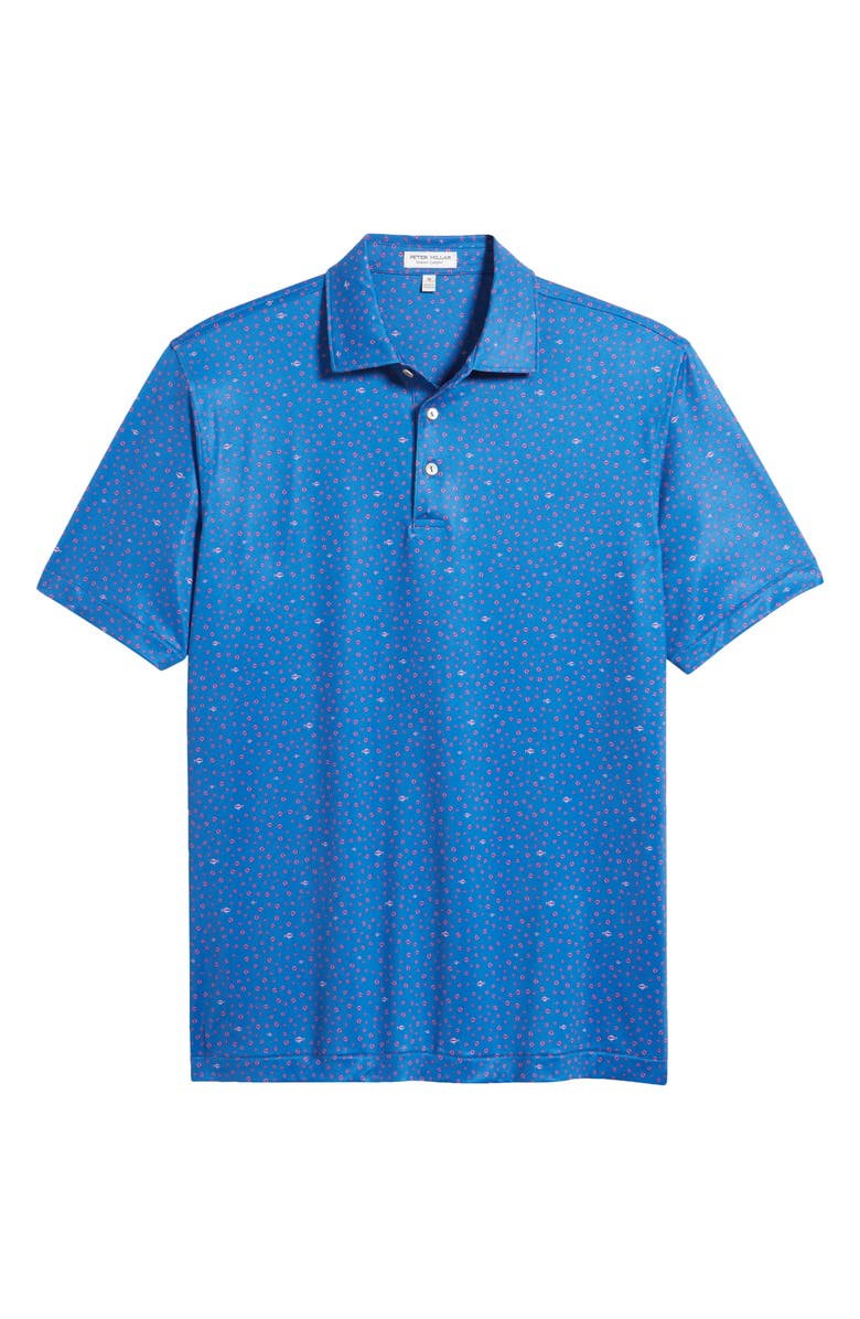 Peter Millar Fish Print Performance Jersey Polo | Nordstromrack