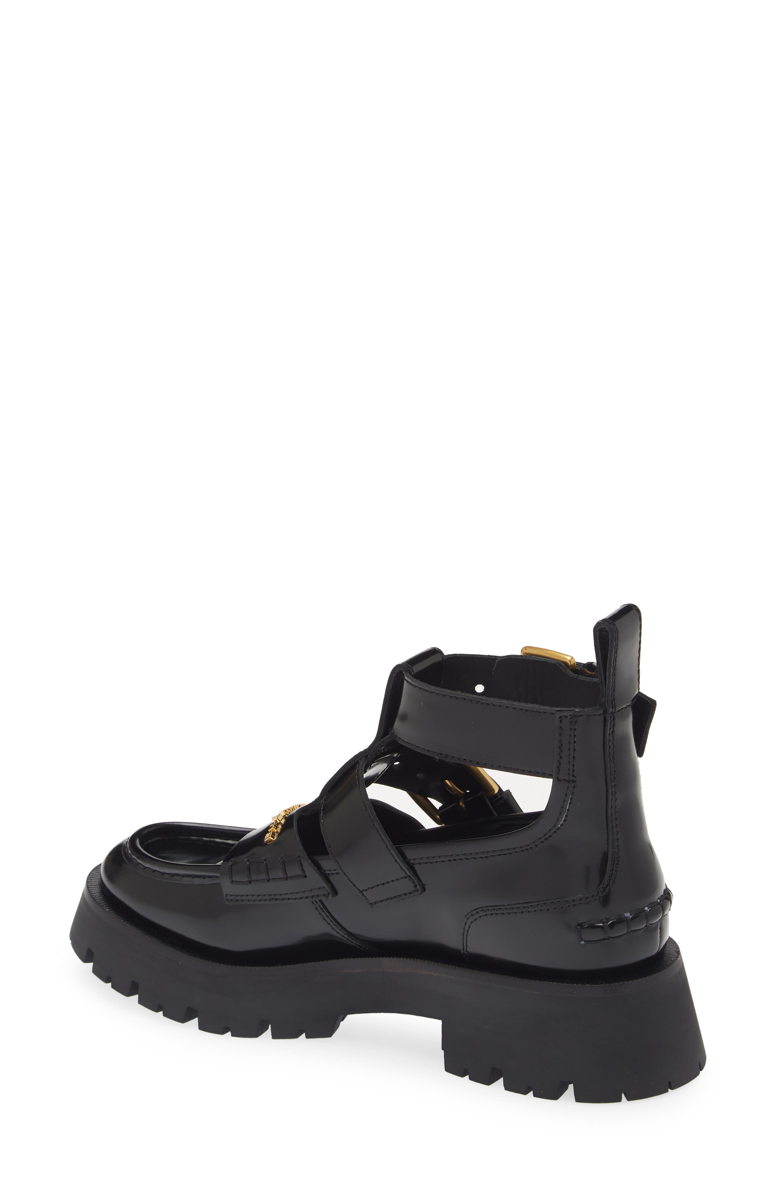 Alexander Wang Carter Cutout Ankle Strap Boot (Women) | Nordstromrack
