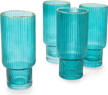 ART AND COOK Ripple High Ball Glass - Set of 4 | Nordstromrack