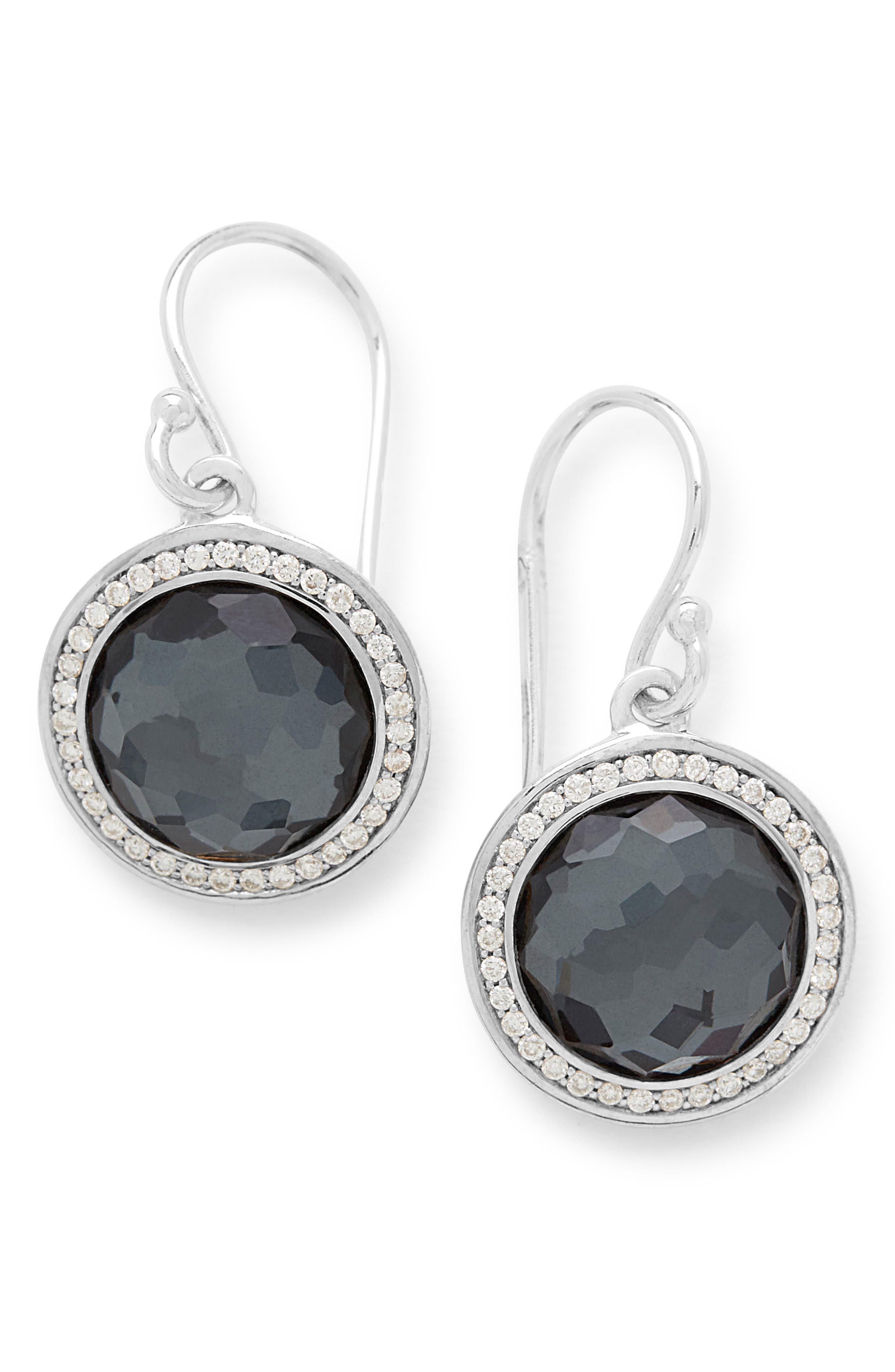 Ippolita Lollipop Hematite & Diamond Drop Earrings - 0.27 ctw ...