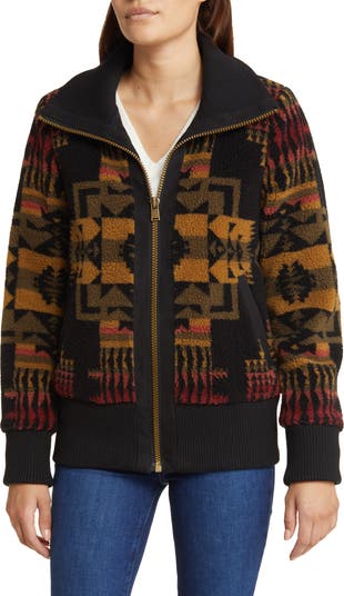 Pendleton Foxglove Range Fleece Bomber Jacket | Nordstrom