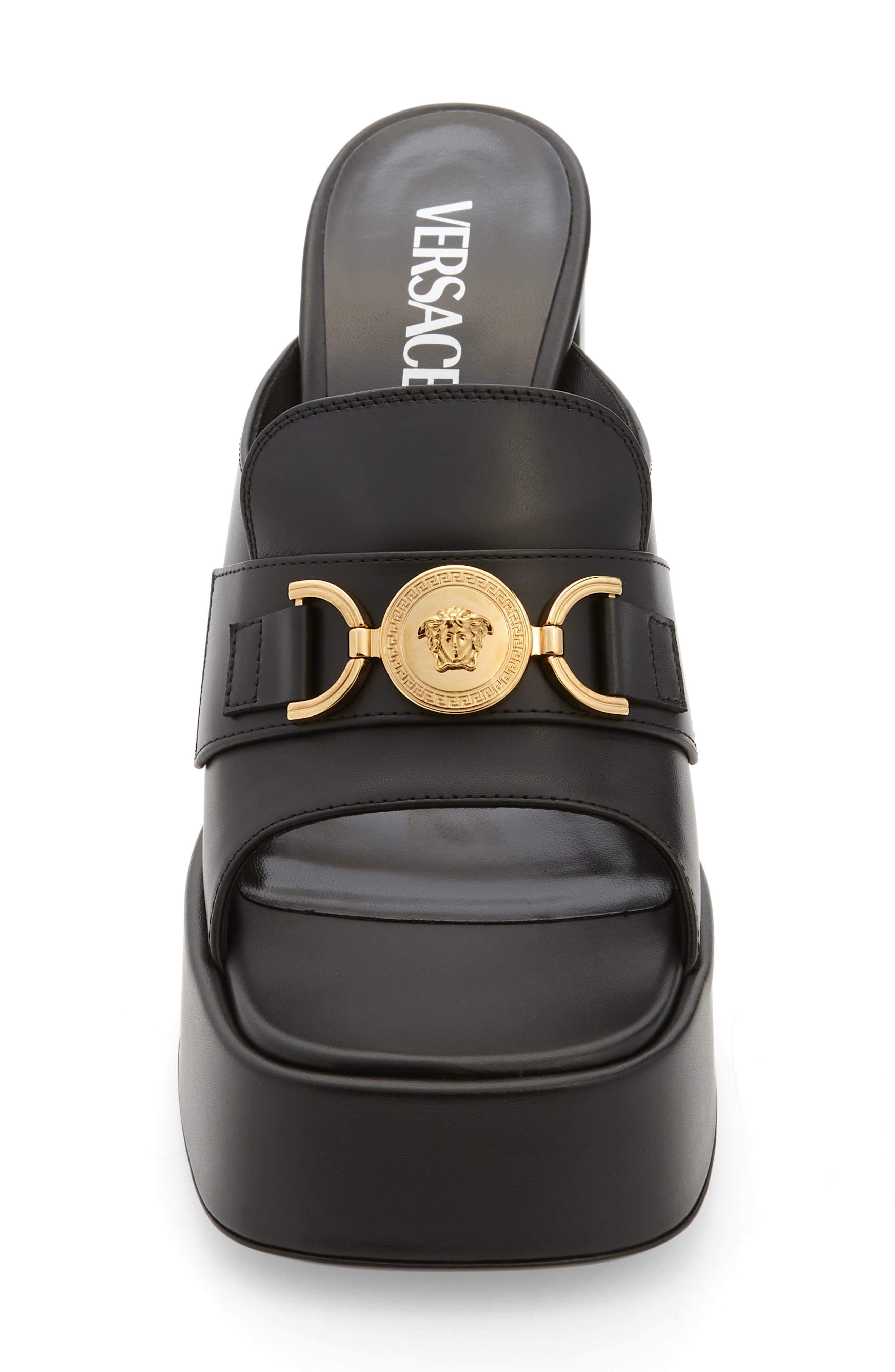 Versace Medusa '95 Platform Slide Sandal (Women) | Nordstromrack