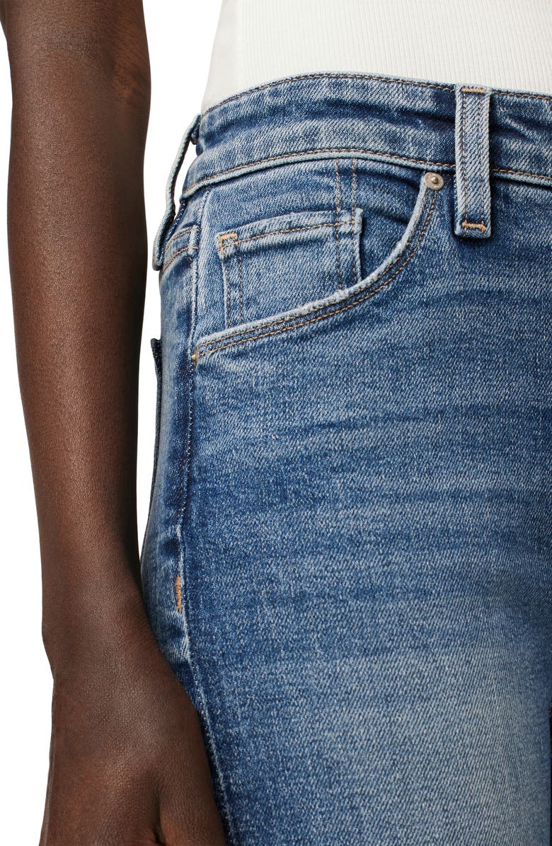 Hudson Jeans Barbara Raw Hem High Waist Baby Bootcut Jeans | Nordstromrack